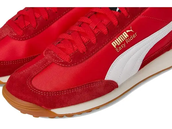PUMA Easy Rider Vintage Athletic Shoes - Red