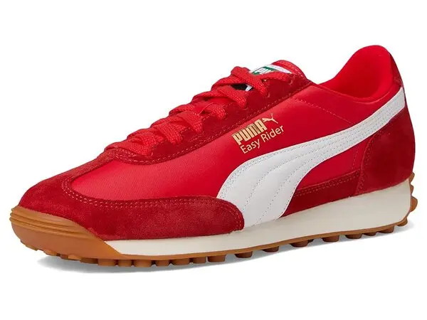PUMA Easy Rider Vintage Athletic Shoes - Red