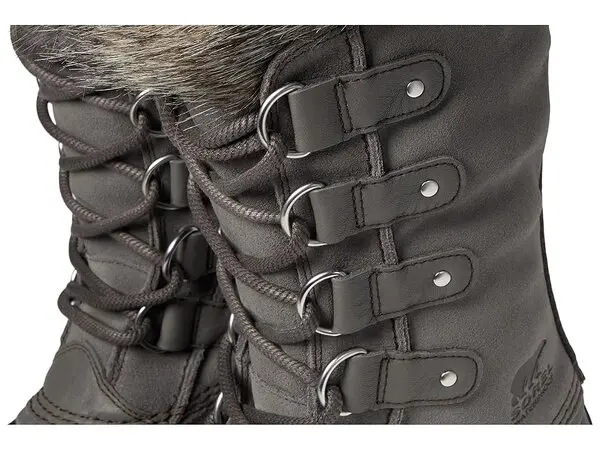 Sorel Waterproof Lace-up Mid-calf Boots - Black