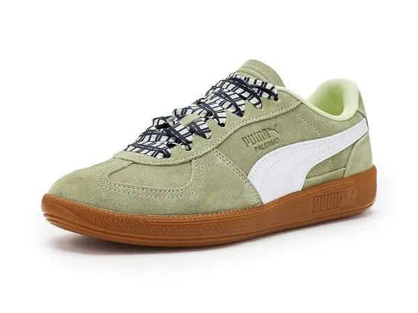 PUMA Palermo Suede Low Top Sneakers - Olive