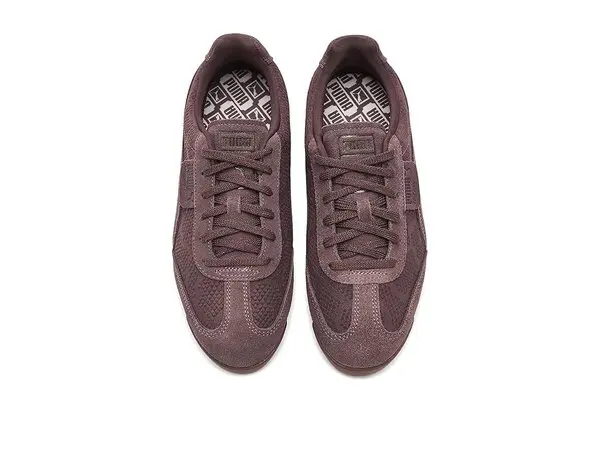 PUMA Arizona Python Suede Sneakers