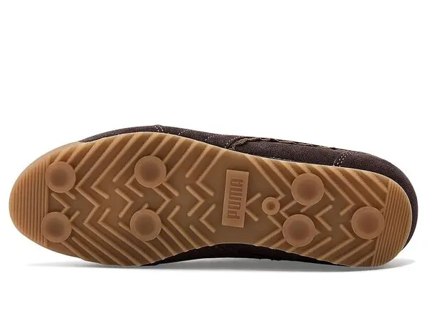 PUMA Arizona Lace Up Suede Sneakers - Brown
