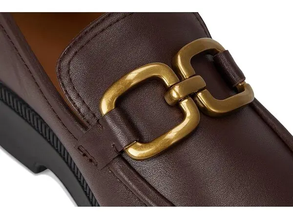Fitflop F-luma Square-chain Leather Platform Loafers