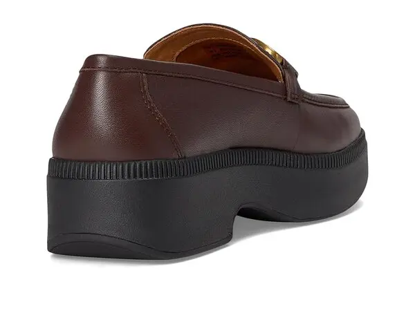 Fitflop F-luma Square-chain Leather Platform Loafers