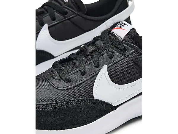 Nike Waffle Debut Lace-up Sneakers - Black