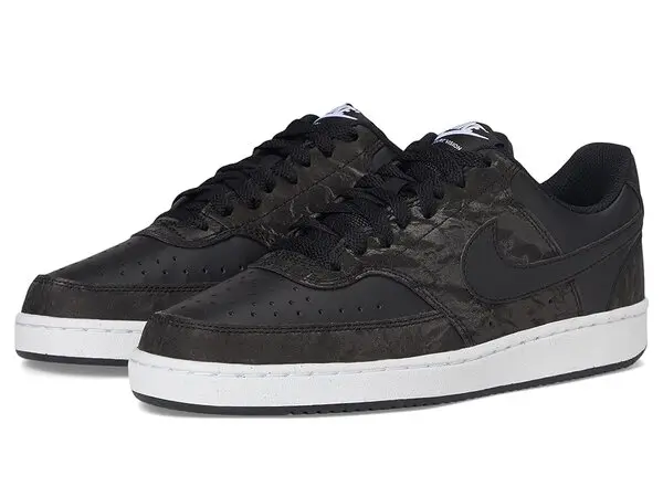 Nike Court Vision Low Top Sneakers - Black