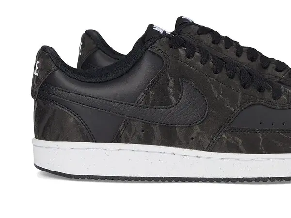 Nike Court Vision Low Top Sneakers - Black