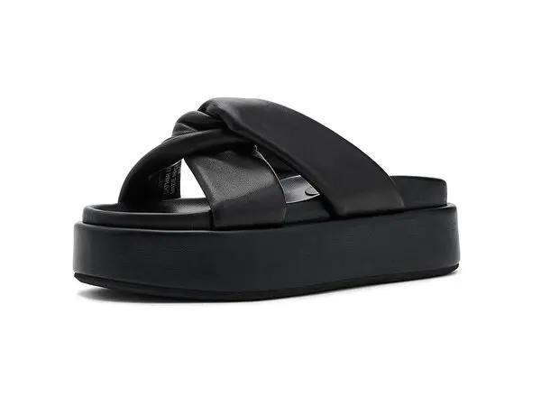 J/SLIDES NYC Yvette Platform Sandals - Black