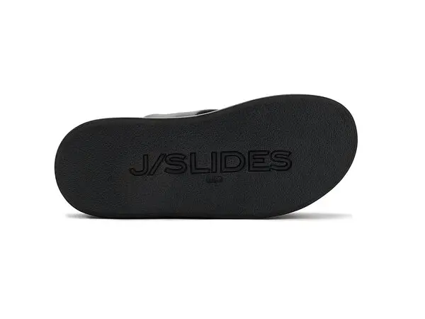 J/SLIDES NYC Yvette Platform Sandals With Knot Detailing - Black