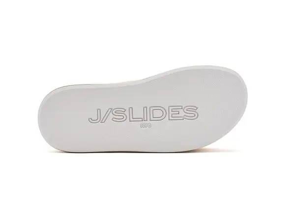 J/SLIDES NYC Yvette Platform Sandals - White