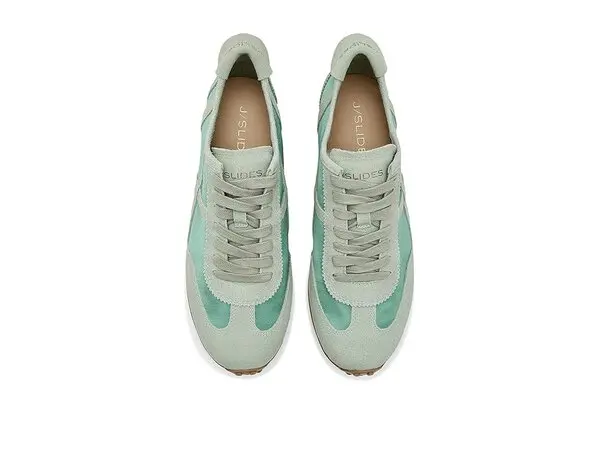 J/SLIDES NYC Emily Lace-up Sneakers - Green