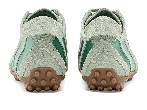 J/SLIDES NYC Emily Lace-up Sneakers - Green