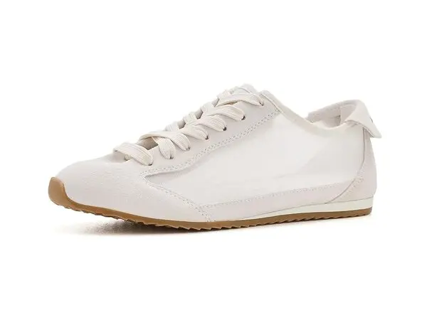 J/SLIDES NYC Paz Suede And Mesh Lace-up Sneakers - White