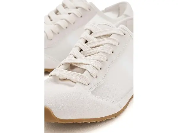 J/SLIDES NYC Paz Suede And Mesh Lace-up Sneakers - White