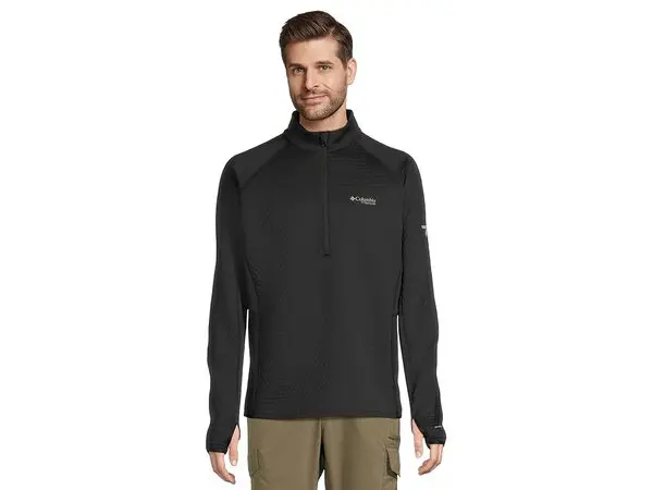 Columbia Half Zip Sweatshirt With Omni-heat Helix Technology
