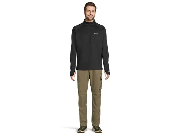 Columbia Half Zip Sweatshirt With Omni-heat Helix Technology