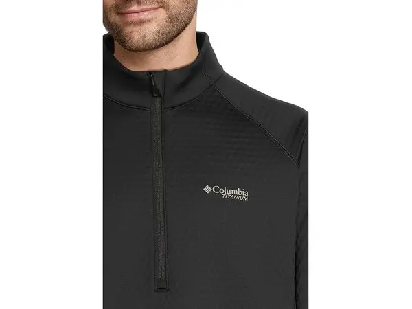 Columbia Half Zip Sweatshirt With Omni-heat Helix Technology