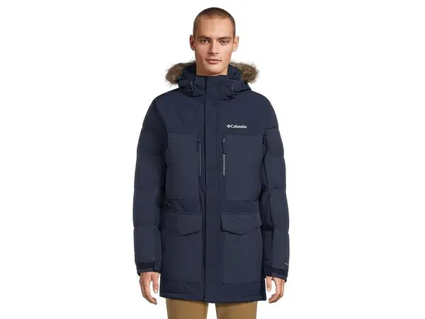 Columbia Marquam Peak Fusion Ii Parka Jacket - Navy