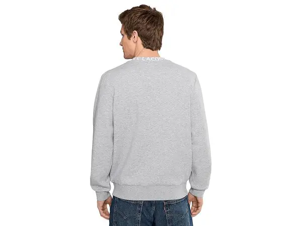 Lacoste Jacquard Branded Jersey Sweatshirt