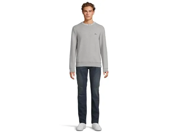 Lacoste Jacquard Branded Jersey Sweatshirt