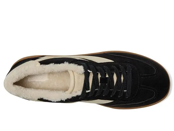 Vince Oasis Shearling Lace-up Shoes - Black