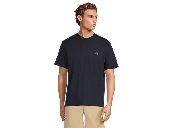 Lacoste Cotton T-shirt T Shirt - Navy