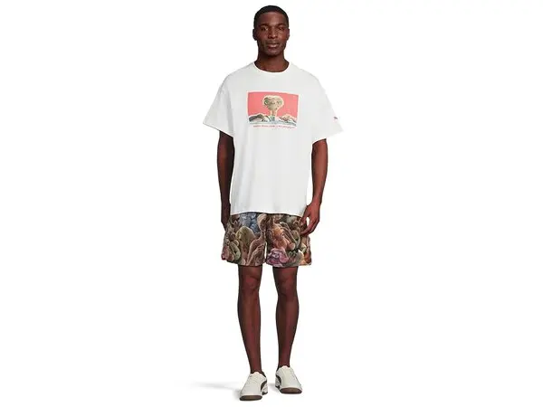 PUMA Hoops X E. T. Graphic T-shirt Workout - White
