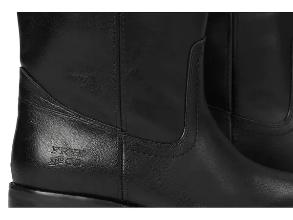 FRYE AND CO. Miranda Pull-on Block Heel Boots - Black