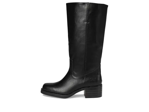 FRYE AND CO. Miranda Pull-on Block Heel Boots - Black