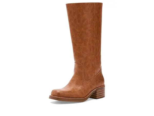 FRYE AND CO. Miranda Pull-on Block Heel Boots - Brown