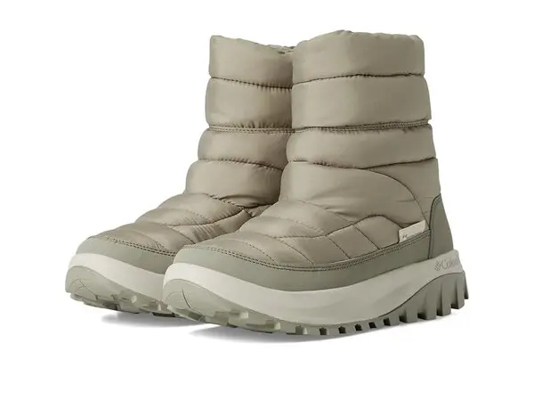Columbia Puffer Snow Boots - Green