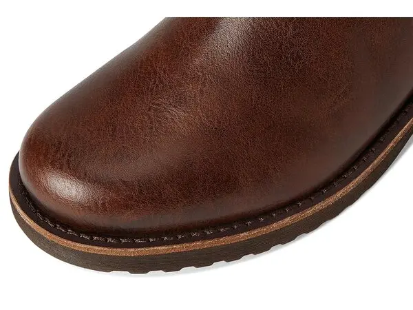 FRYE AND CO. Chensee Short Leather Buckled Boots - Brown