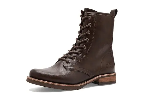 FRYE AND CO. Chesnee Combat Boots - Brown