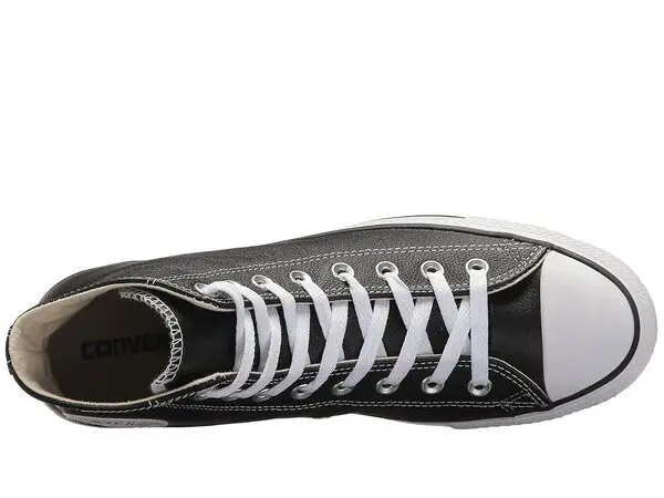 CONVERSE Chuck Taylor All Star Leather High Top Sneakers - Black