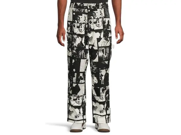 PUMA Hoops X E. T. Twill Pants Clothing Black/aop