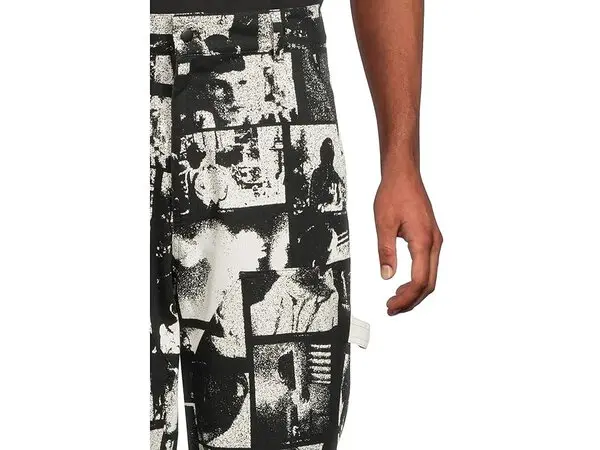 PUMA Hoops X E. T. Twill Pants Clothing Black/aop