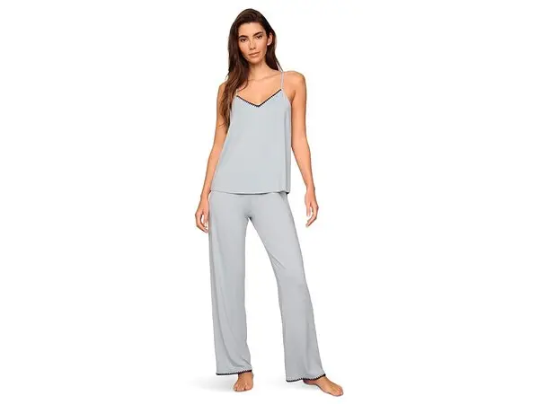 Eberjey Frida Cami And Pants Pj Set Pajama Sets Dawn - Gray