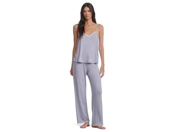 Eberjey Frida Cami And Pants Pj Set Pajama Sets /ivory - Purple