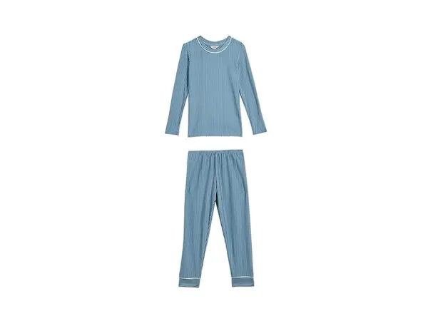 Eberjey Gisele Printed The Night Time Set - Blue