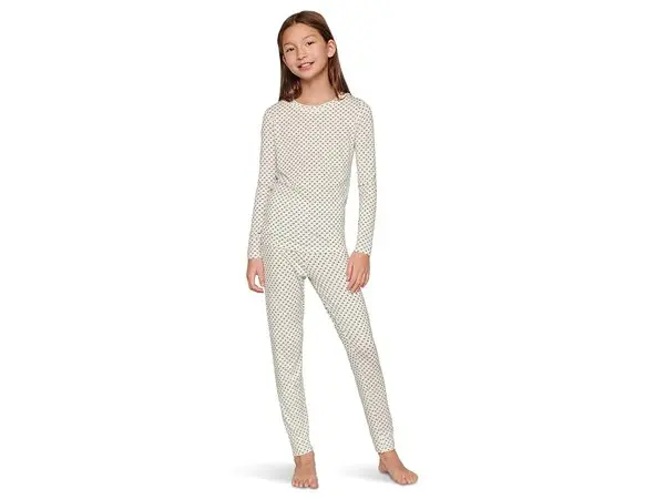 Eberjey Gisele Printed The Night Time Set - White