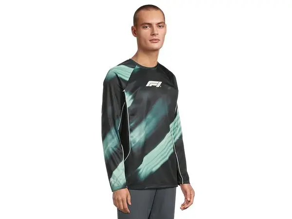 PUMA Formula 1 Long Sleeve Racing Jersey - Blue