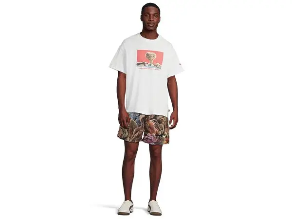 PUMA Hoops X E.t. All Over Print Shorts
