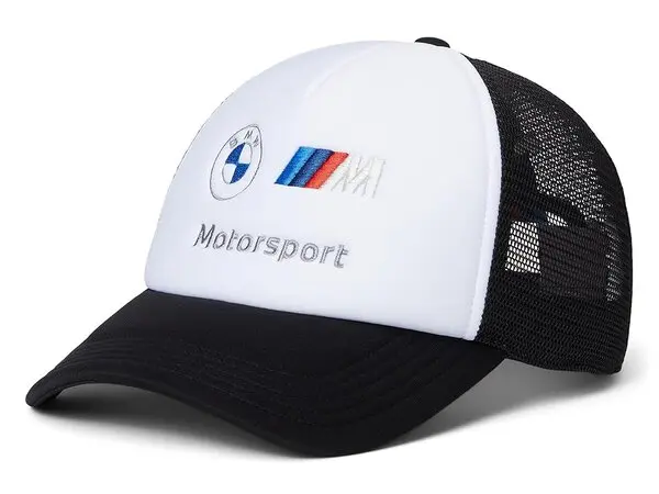 PUMA Bmw M Motorsport Trucker Cap - White