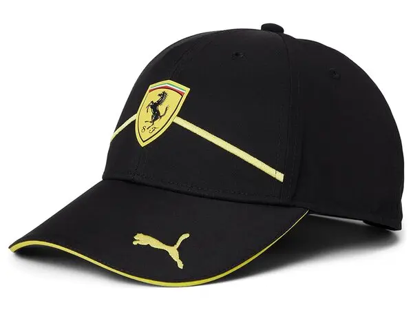 PUMA Scuderia Ferrari Race Baseball Cap - Black