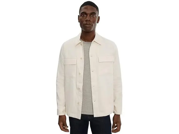 Vince Stretch Linen Chore Jacket