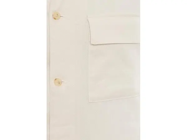 Vince Stretch Linen Chore Jacket