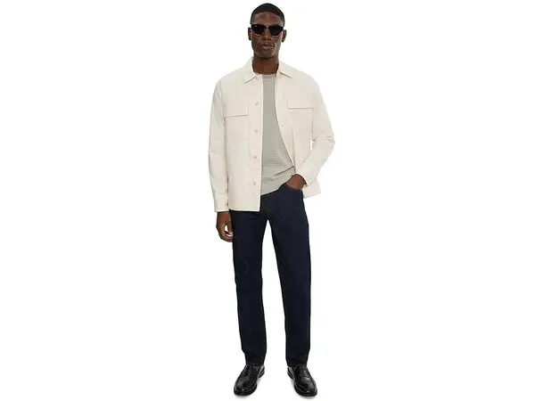 Vince Stretch Linen Chore Jacket