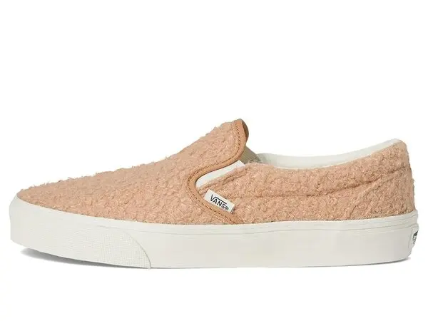VANS Classic Slip-on Sherpa Tan - White