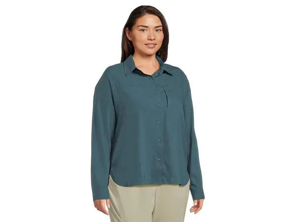 Columbia Silver Ridge Utility Long Sleeve Shirt - Blue