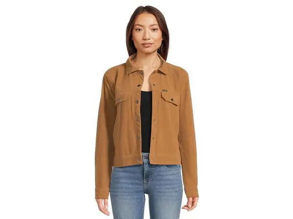 Columbia Blue Point Creek Corduroy Shirt Jacket - Camel Brown